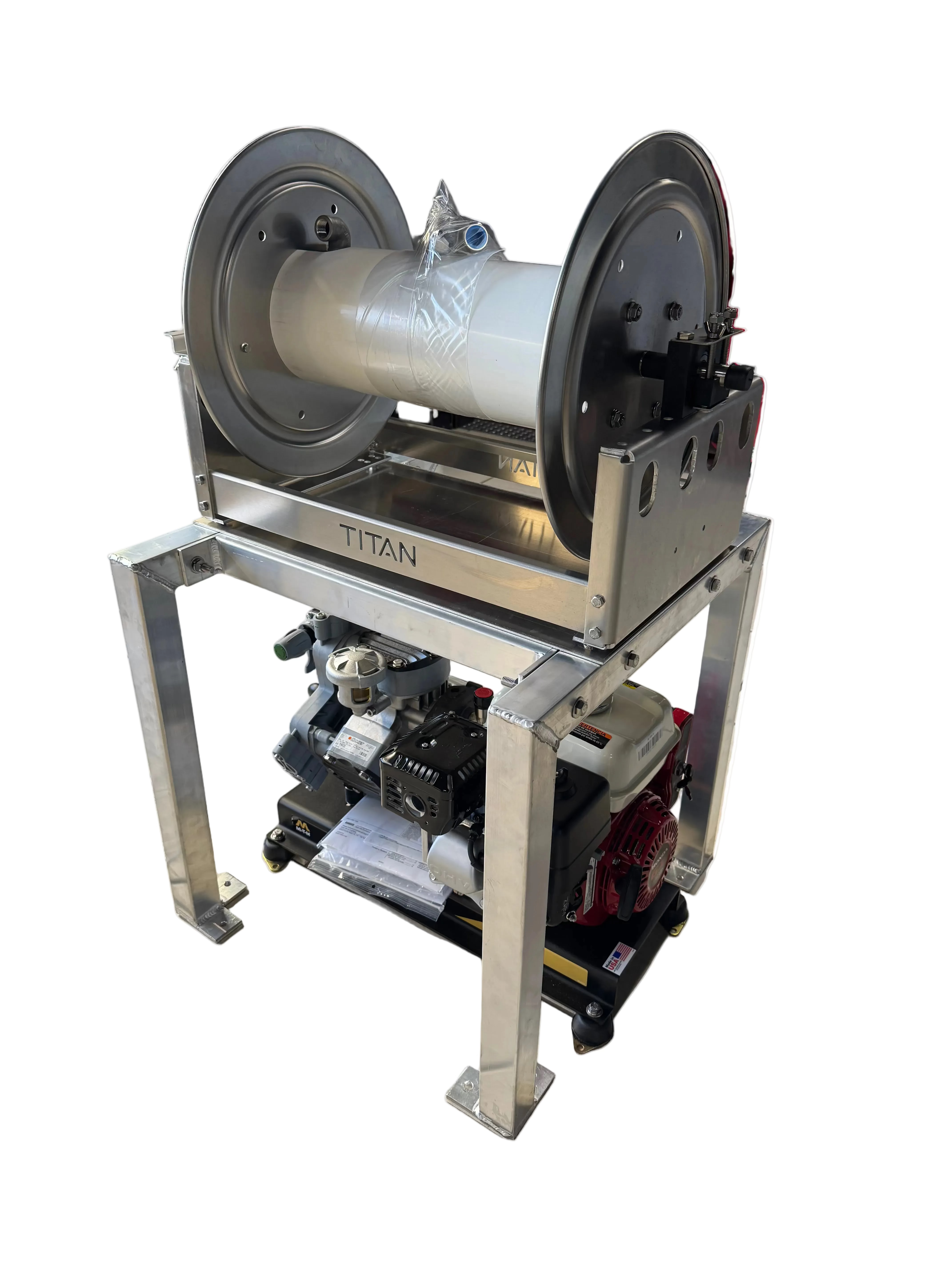 Aluminum Gas Roof Pump Reel Stack Stand for Comet P40 | Dominator ...